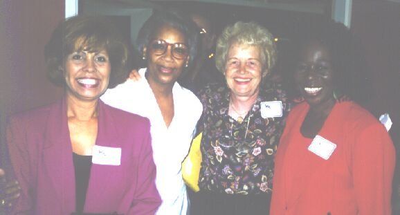 Bertha Ruiz, Ruberta Mitchell, Helen Liska, & Darlene Anderson