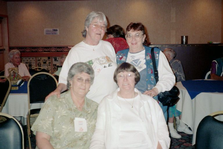 Janet Earp, Maureen O'Brien, Cathie Read, & Loretta Behrens