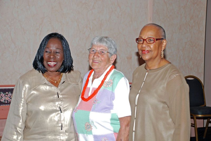 Darlene Anderson, Norma Rossner, and Ruberta Mitchell