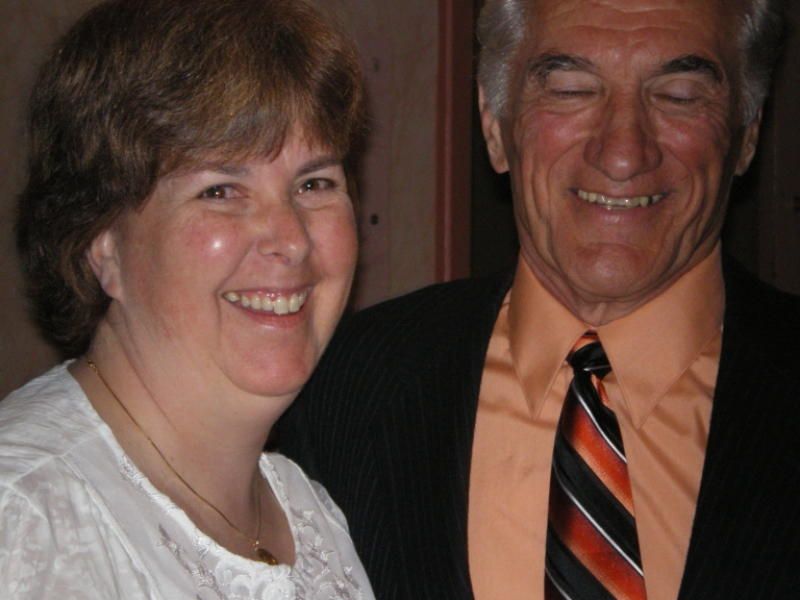 Nance with Joe Canevari